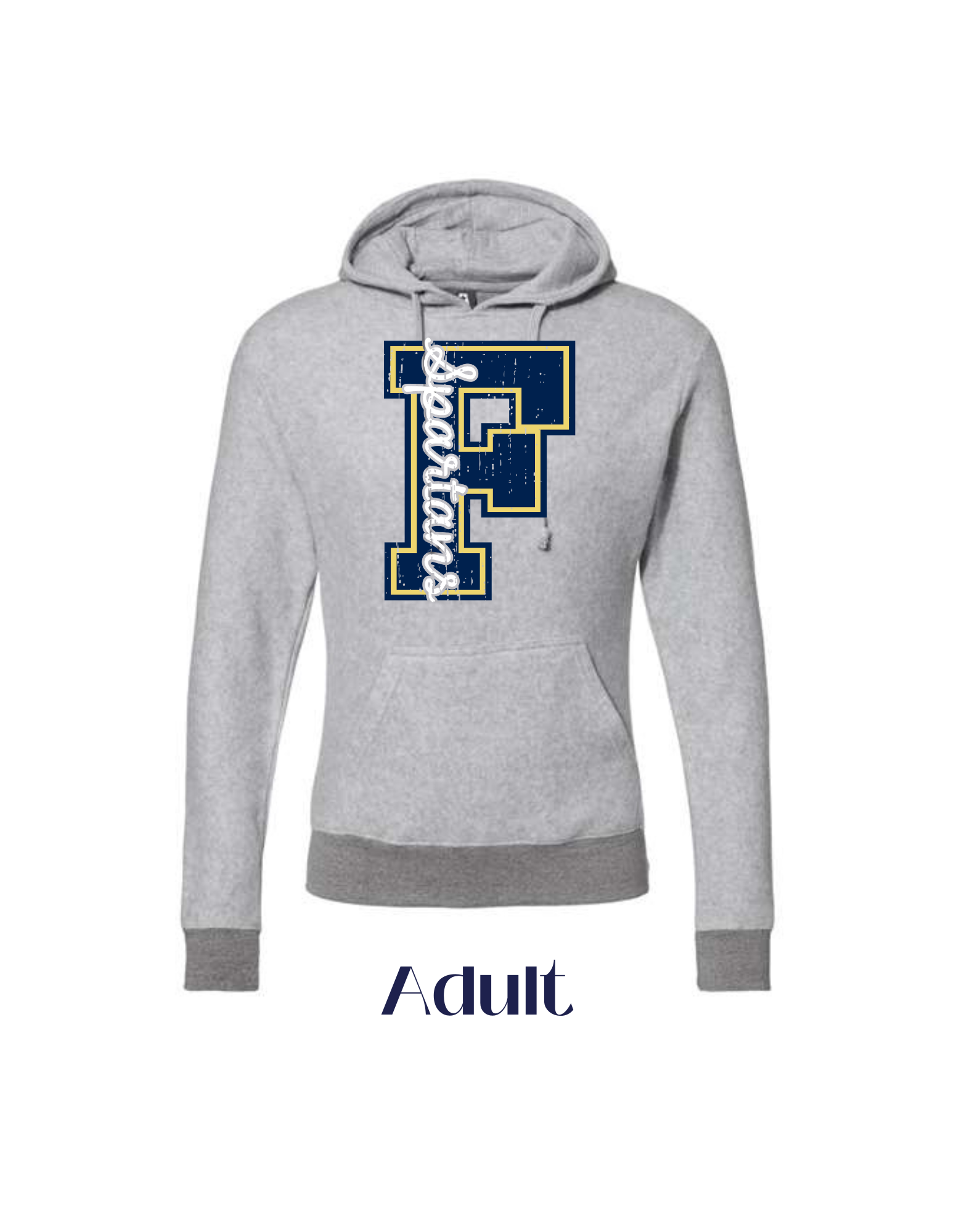 Letterman Spartans Cursive Design (Adult) – Fog + Fern Clothing Co.