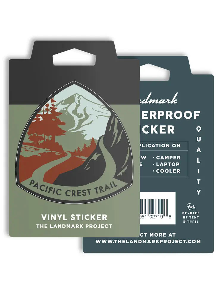 Pacific Crest Trial Sticker – Fog + Fern Clothing Co.